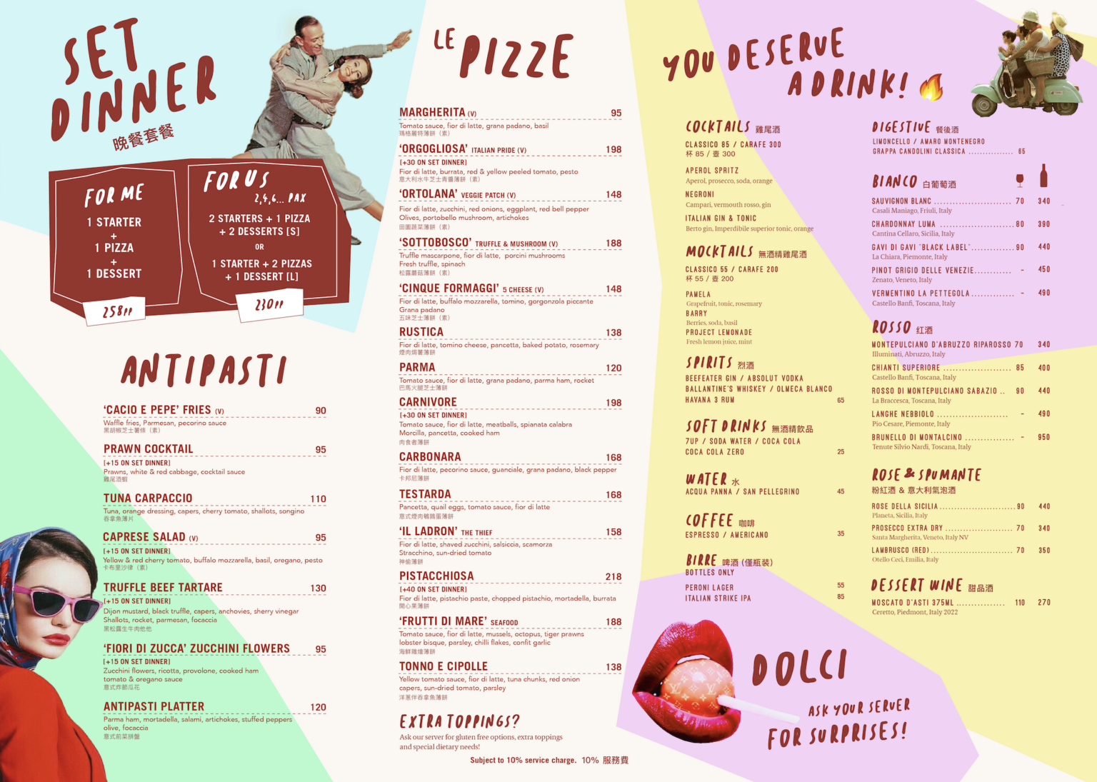 A La Carte - The Pizza Project